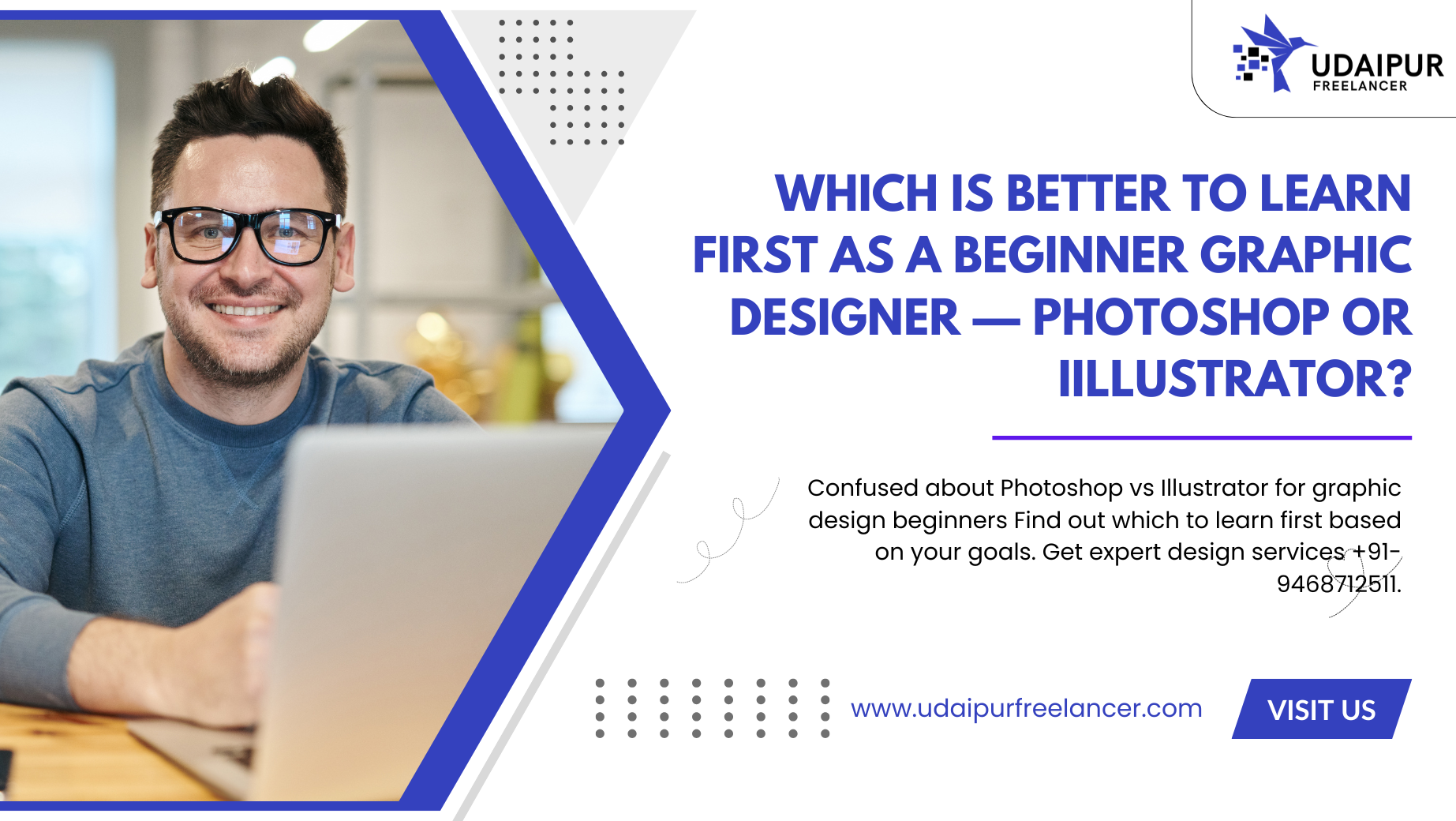 Beginner Graphic Design Software Photoshop or Illustrator | Udaipur ...